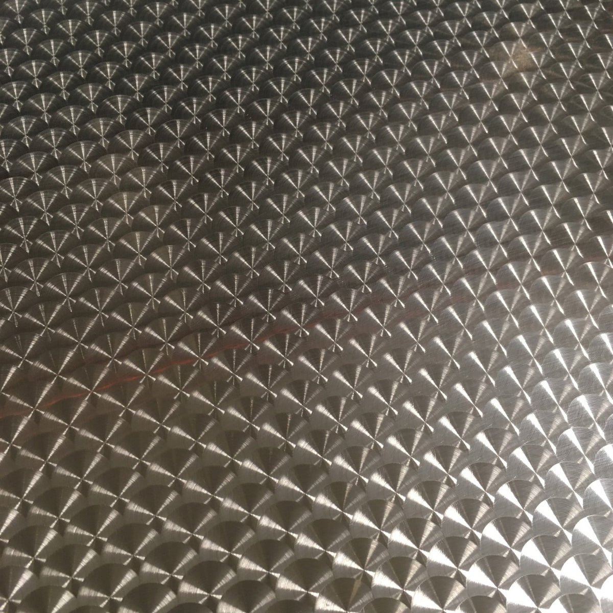 6" x 31" | Large Engine Turned Aluminum Sheet Metal Panel – Twisted ...